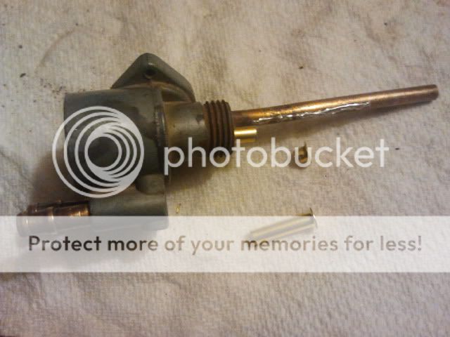 how to make a replacement petcock reserve screen | Honda Twins