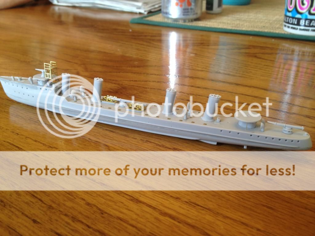 The Ship Model Forum • View topic - Blue Ridge Models 1/350 USS Bainbridge