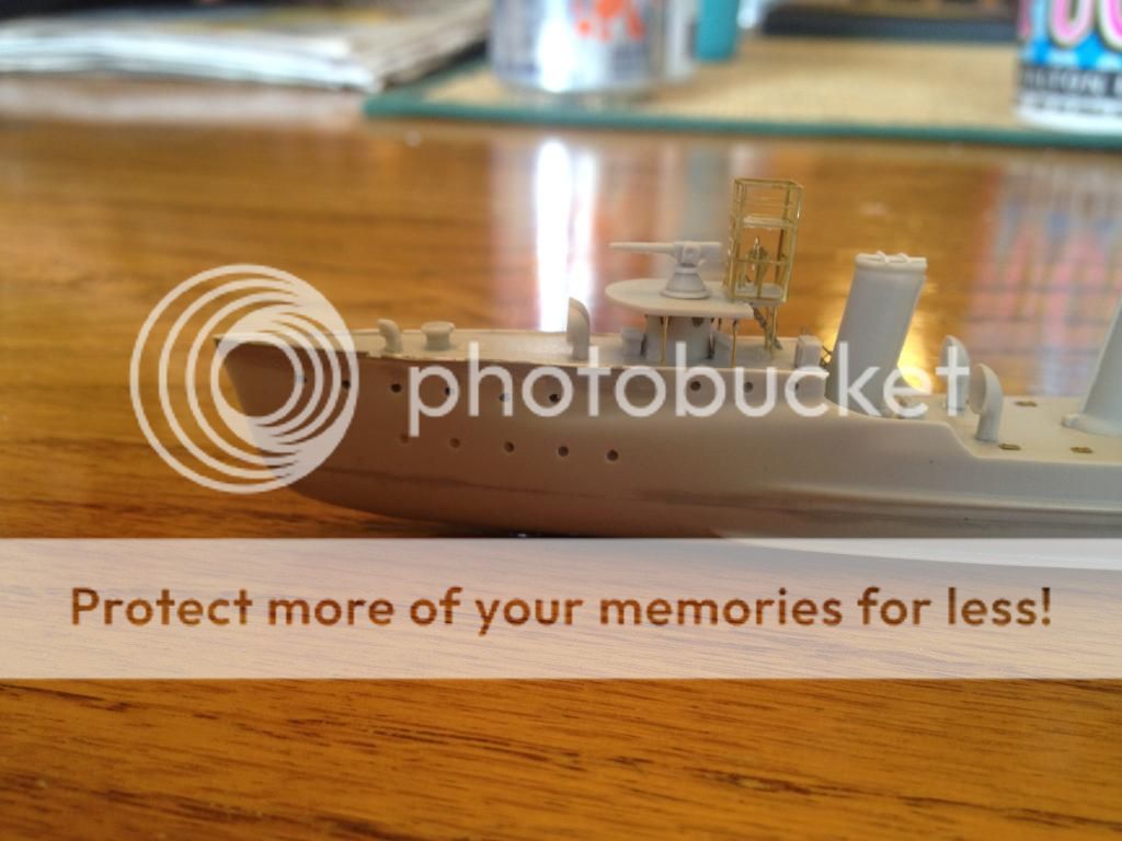 The Ship Model Forum • View topic - Blue Ridge Models 1/350 USS Bainbridge