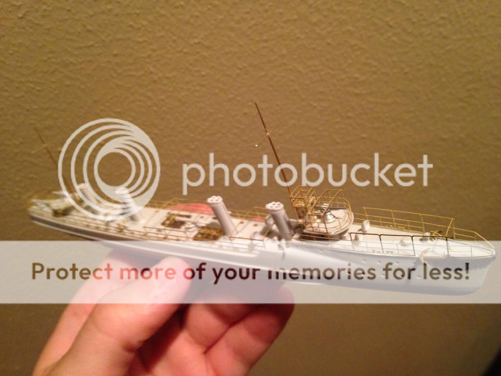 The Ship Model Forum • View topic - Blue Ridge Models 1/350 USS Bainbridge