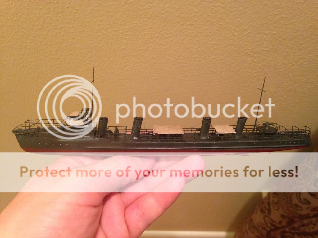 The Ship Model Forum • View topic - Blue Ridge Models 1/350 USS Bainbridge