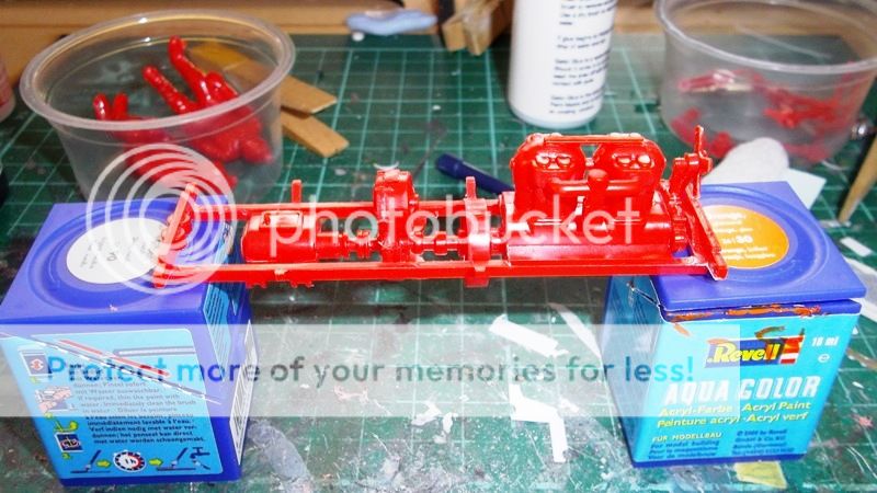 Airfix 1/32 1914 Dennis Fire Engine - FINISHED - Less than a Tenner ...