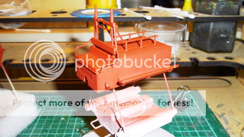 Airfix 1/32 1914 Dennis Fire Engine - FINISHED - Less than a Tenner ...