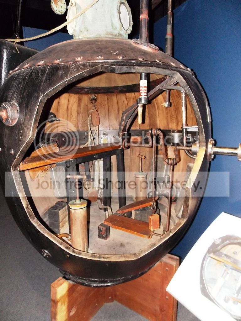 The Turtle - First Combat Submarine - Prototypes, Experimentals, World ...