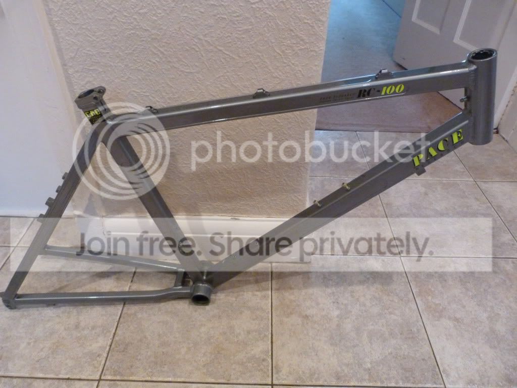 Refurbed Pace RC100 frame £275 SOLD | Retrobike