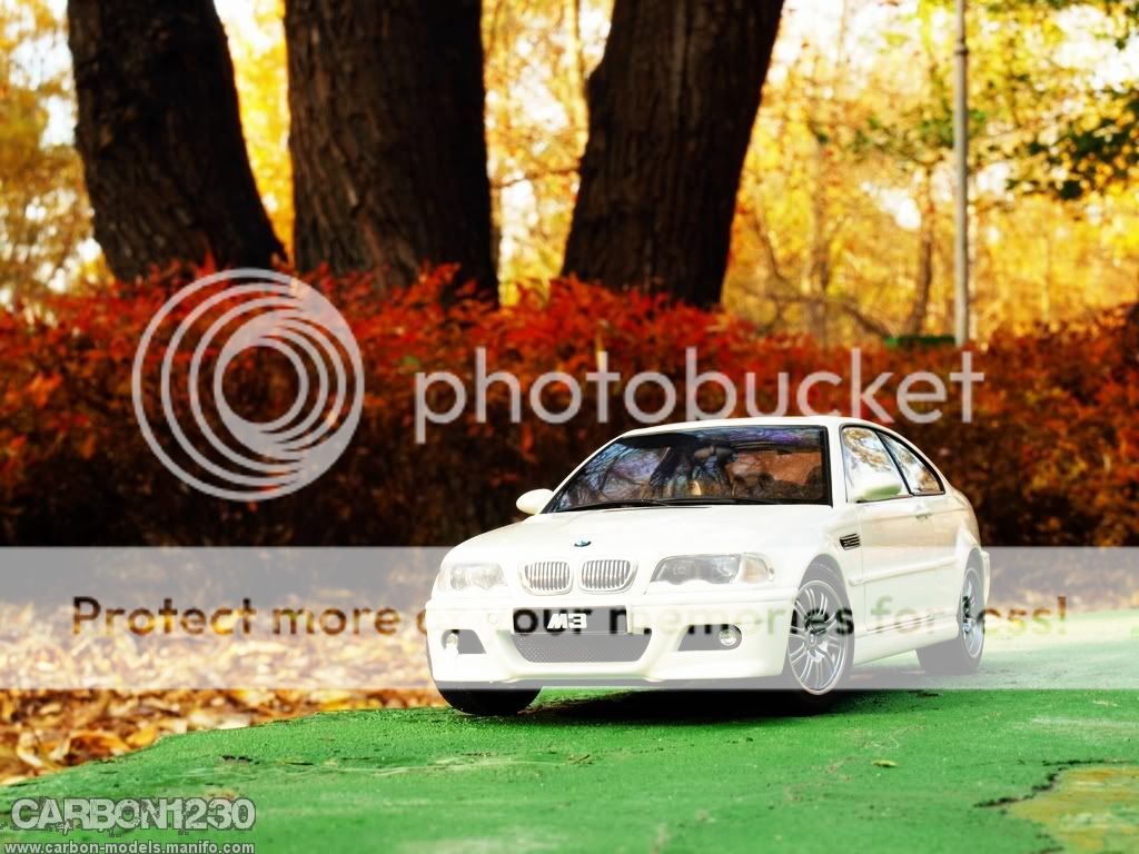 BMW M3 Coupe (E46) - Alpine weiss - AUTOart - Originale Modelle ...