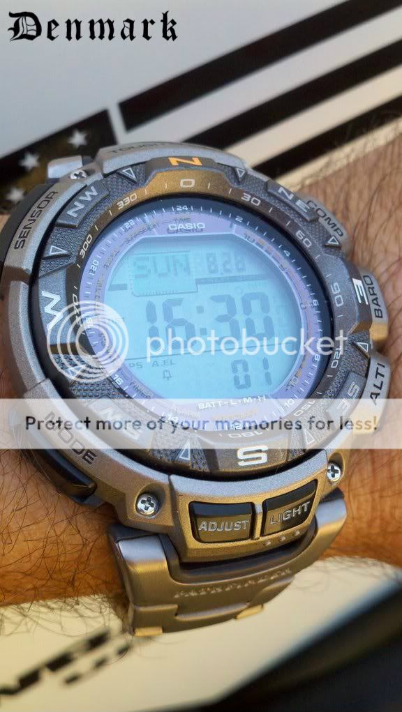 SOLD: Casio Pathfinder PAG 240T - Solar/Ti | WatchUSeek Watch Forums